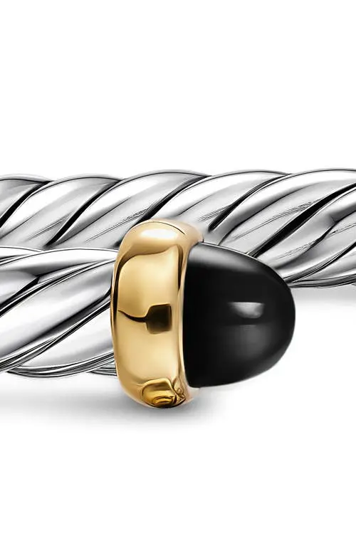 David Yurman Cablespira® Flex Bracelet - Black Onyx