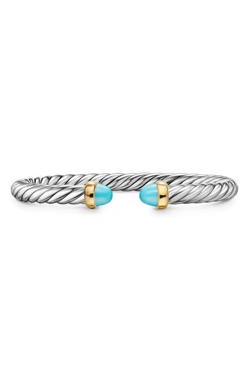 David Yurman Cablespira® Flex Bracelet - Reconstituted Turquoise