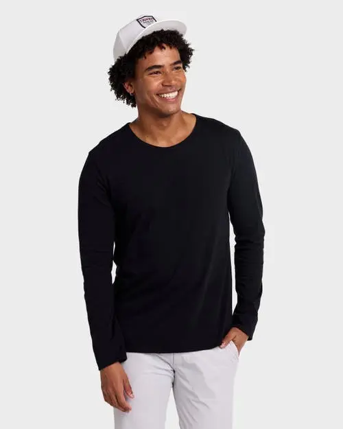 BLANCO CLOTHING Perfect T-shirt Supimalong Sleeve - Black