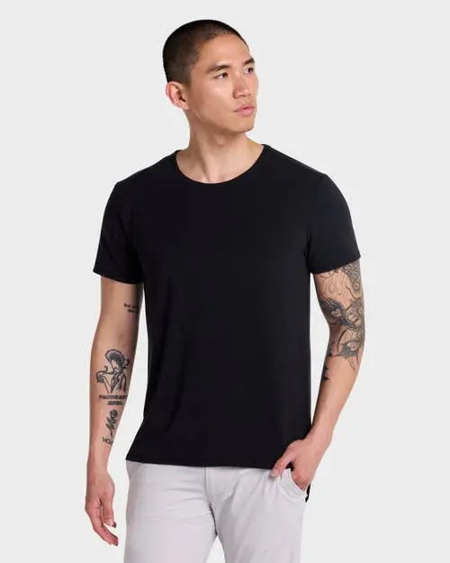 BLANCO CLOTHING Scoop T-shirt Super Soft - Black