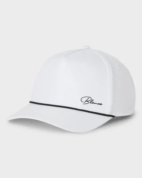 LEFT DASH HAT Left Dash Blanco Cap - White Black Rope