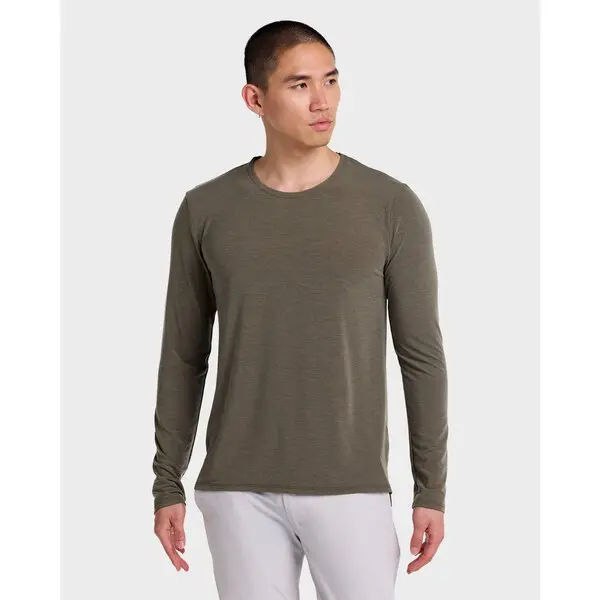 BLANCO CLOTHING Perfect T-shirt Super Softlong Sleeve - Army Green