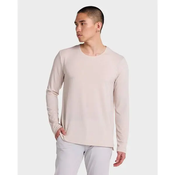 BLANCO CLOTHING Perfect T-shirt Super Softlong Sleeve - Wheat