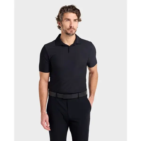 BLANCO CLOTHING Golf Polo Sport - Black