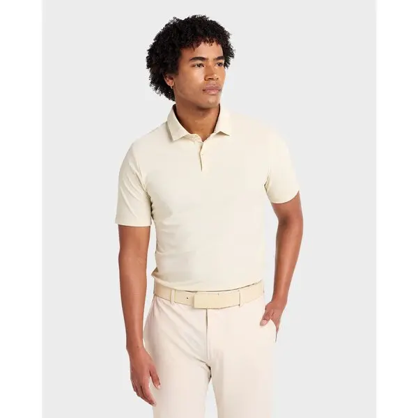 BLANCO CLOTHING Golf Polo Sport - Wheat