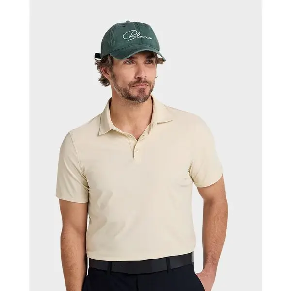 BLANCO CLOTHING Golf Polo Classic - Wheat