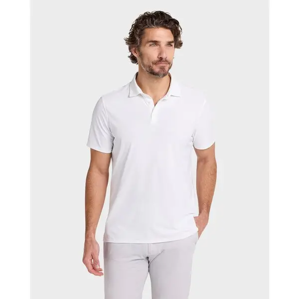 BLANCO CLOTHING Golf Polo Classic - White