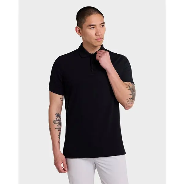 BLANCO CLOTHING Perfect Polo Super Soft - Black