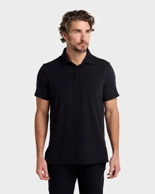 BLANCO CLOTHING Perfect Polo Supima - Black
