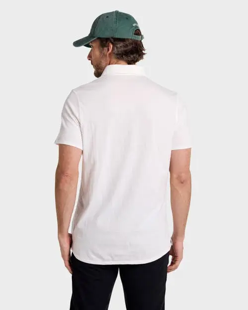 BLANCO CLOTHING Perfect Polo Supima - White