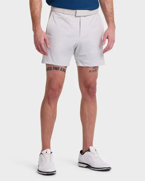 BLANCO CLOTHING Tailored Athletic Fit Golf Short - Seal Grey