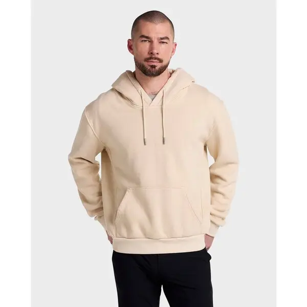 BLANCO CLOTHING Classic Relaxed Fit Hoodie - Wheat