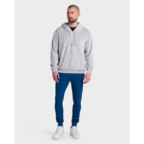 BLANCO CLOTHING Velour Hoodie - Grey