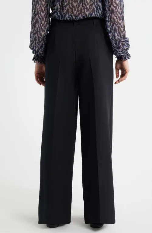 Hugo Boss Tiwi Pleated Wide Leg Trousers