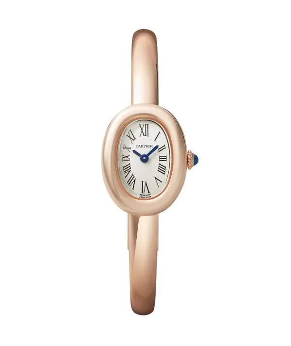 CARTIER Baignoire 18.7mm Mini 18-karat Rose Watch - Gold