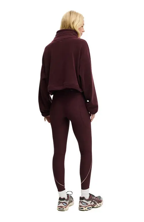 Cotton:on Fleece Lined Full Length Tight - Cherry Ripe Allspice