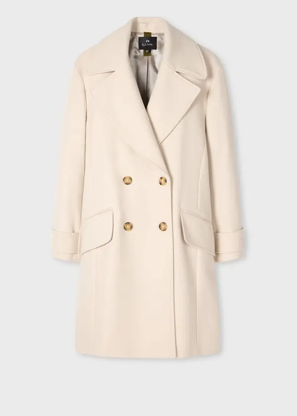 Paul Smith Wool-cashmere Double-breasted Coat