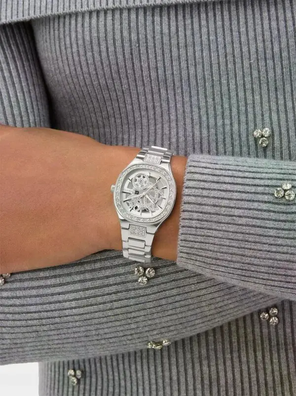 Guess Analogue 32mm Watch With Crystal Embellishment