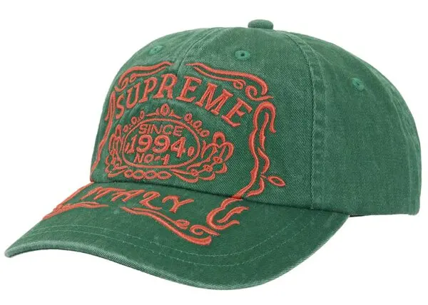 Supreme Italy 6-panel Cap - Green
