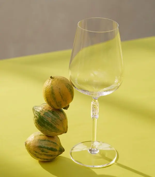 Lalique Crystal Merlot Wine Glass - Clear