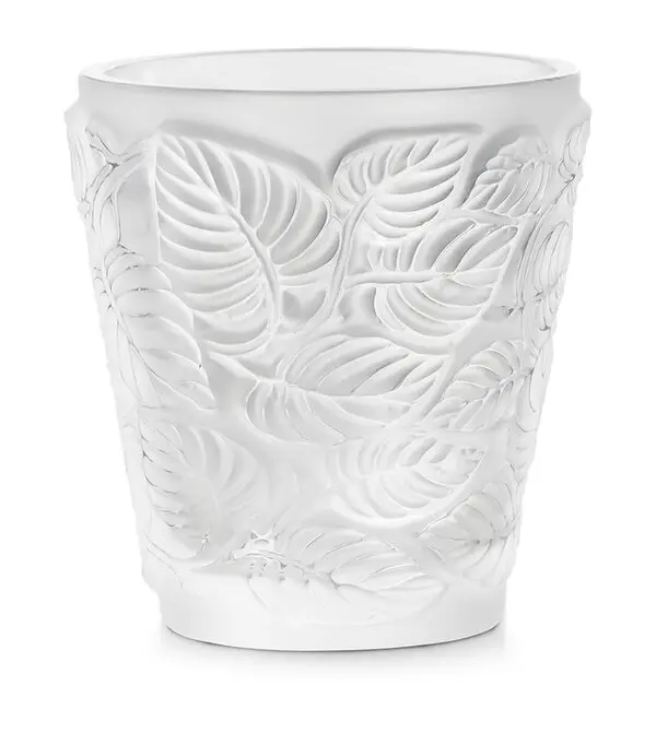 Lalique Feuilles Votive - Clear