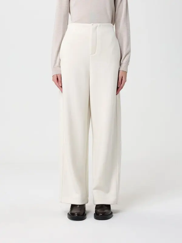 Max Mara Wide Leg Trousers - Ivory