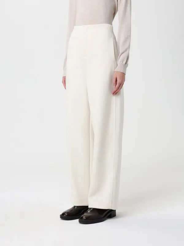 Max Mara Wide Leg Trousers - Ivory