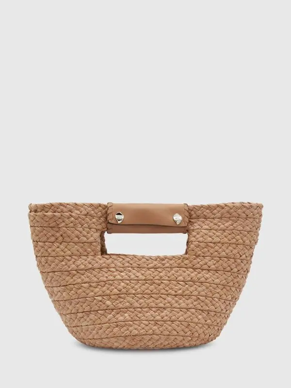 Helen Kaminski Mini Raffia Handheld Bag