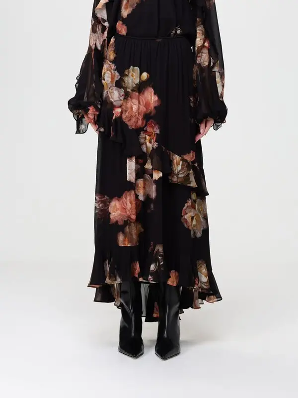 Zimmermann Tiered Floral Maxi Skirt - Multicolor