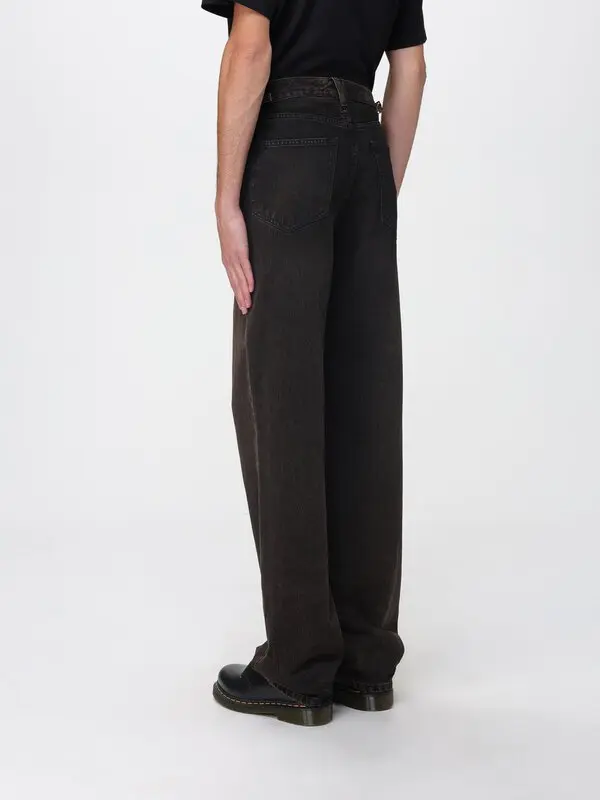 HAIKURE Straight Leg Jeans - Burnt