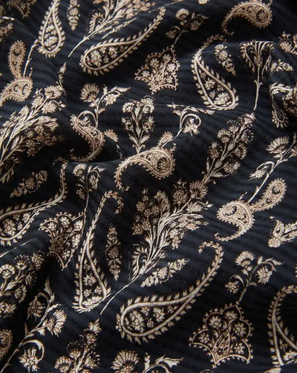 Veronica Beard Callaway Smocked Wide-leg Pant