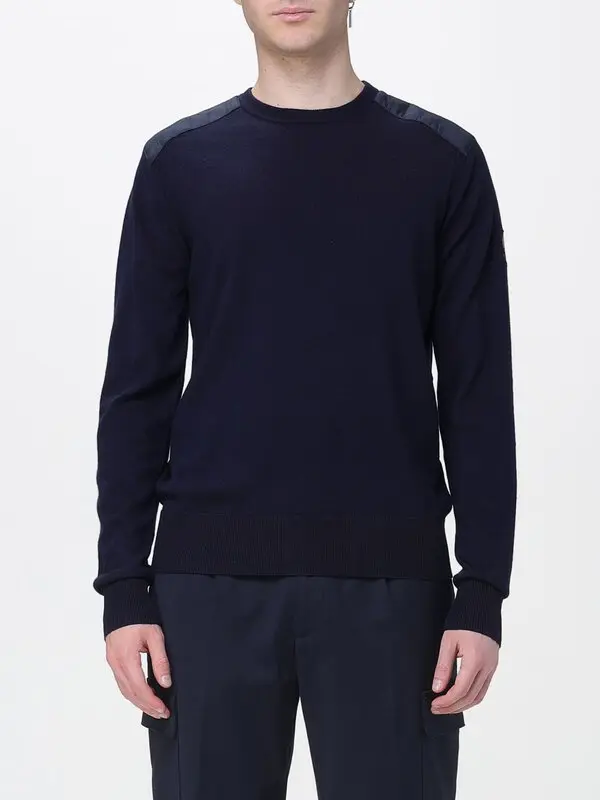 Belstaff Crew Neck Sweater - Navy