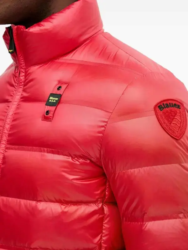 BLAUER. Zip-fastening Jacket - Red