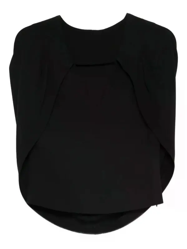 Alberta Ferretti Draped Blouse