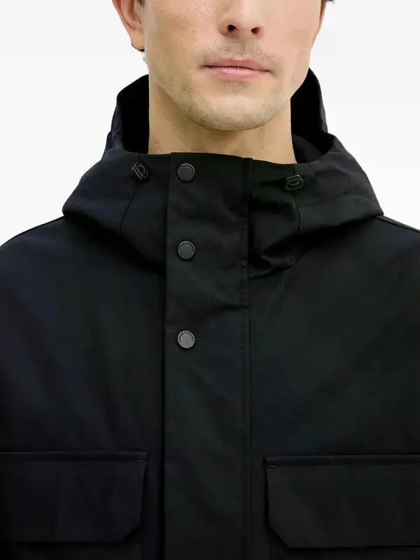 Armani Exchange Hooded Pocketed Coat