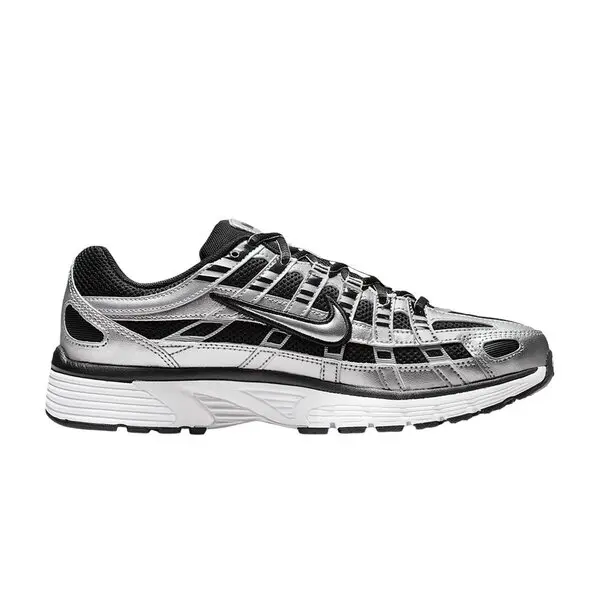 Nike P-6000 Metallic Silver Sneakers
