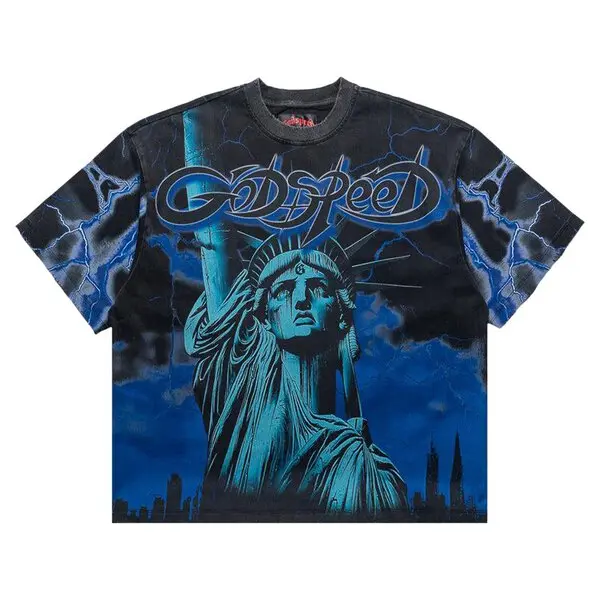 GODSPEED Voltage 'la' Shirt - Blue