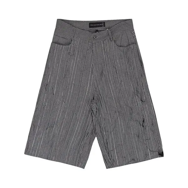 WHO DECIDES WAR BY EV BRAVADO Exposed Seam Mid-length Shorts
