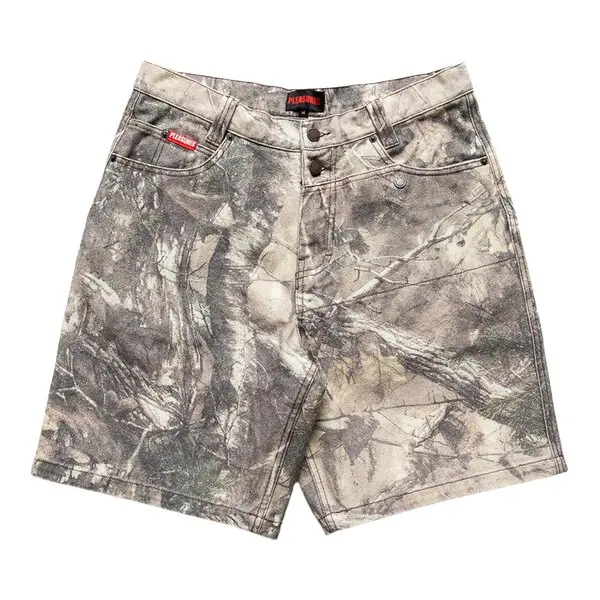 PLEASURES Hunt Canvas Jorts