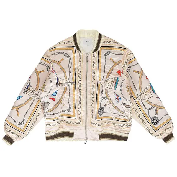 Rhude Nautica Satin Bomber