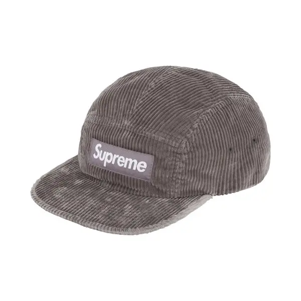 Supreme Corduroy Cap - Grey