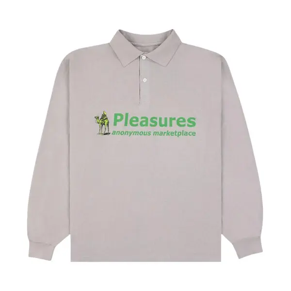 PLEASURES Exchange Long-sleeve Polo