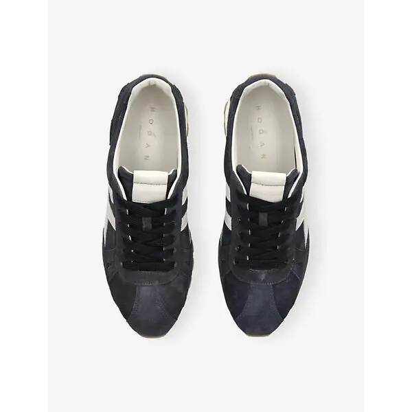 Hogan H671 Slash Suede Trainers