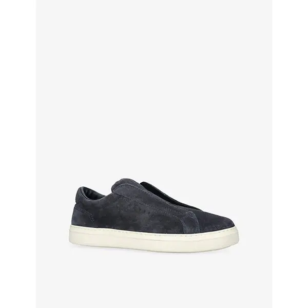 Hogan H668 Slip-on Suede Trainers - Navy