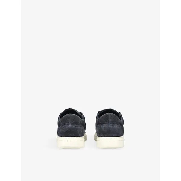 Hogan H668 Slip-on Suede Trainers - Navy