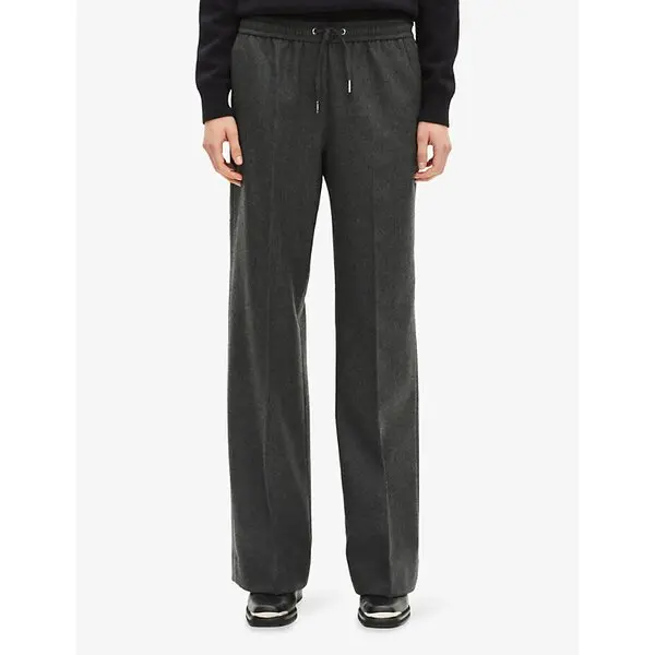The Kooples Stretch Wool-blend Trousers
