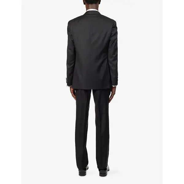 Corneliani Notched-collar Single-breasted Wool Tuxedo Suit