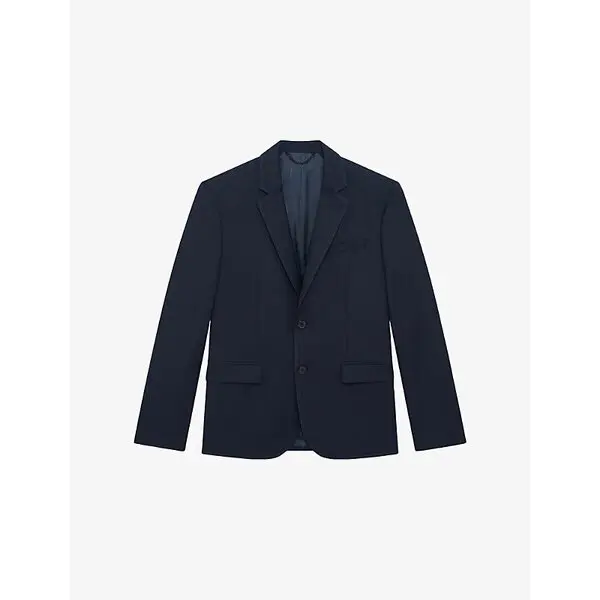 The Kooples Single-breasted Regular-fit Wool Blazer