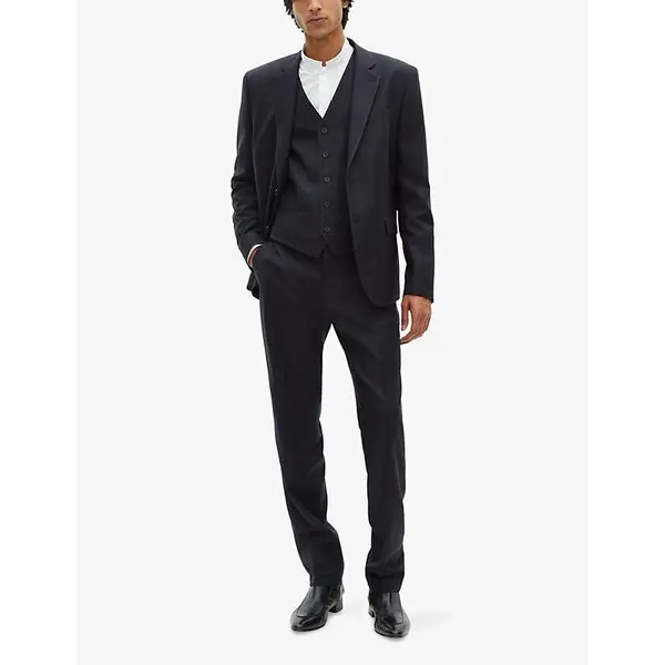 The Kooples Single-breasted Regular-fit Wool Blazer