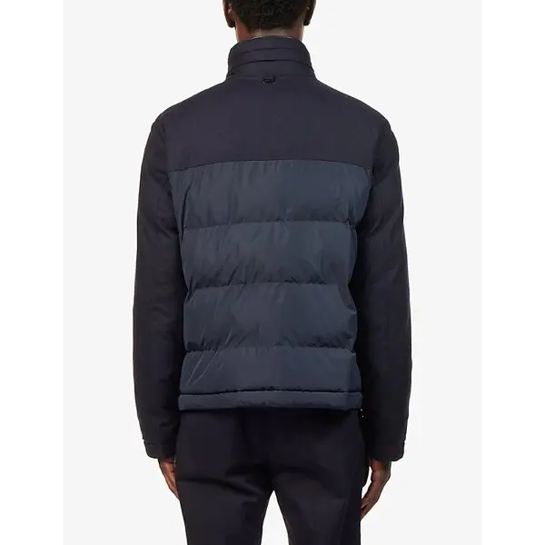 Corneliani Cashmere Blend Padded Blouson Jacket